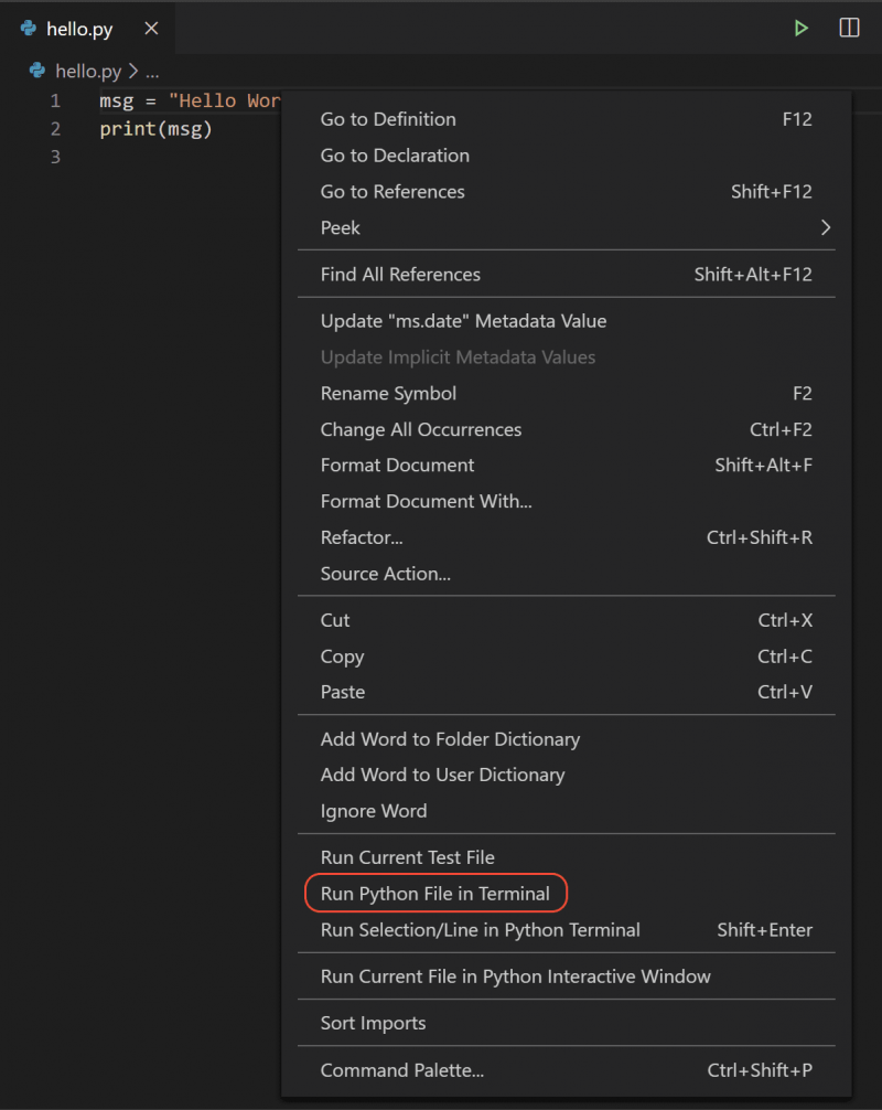 Hướng dẫn Lập trình Python trên Visual Studio Code từ A-Z