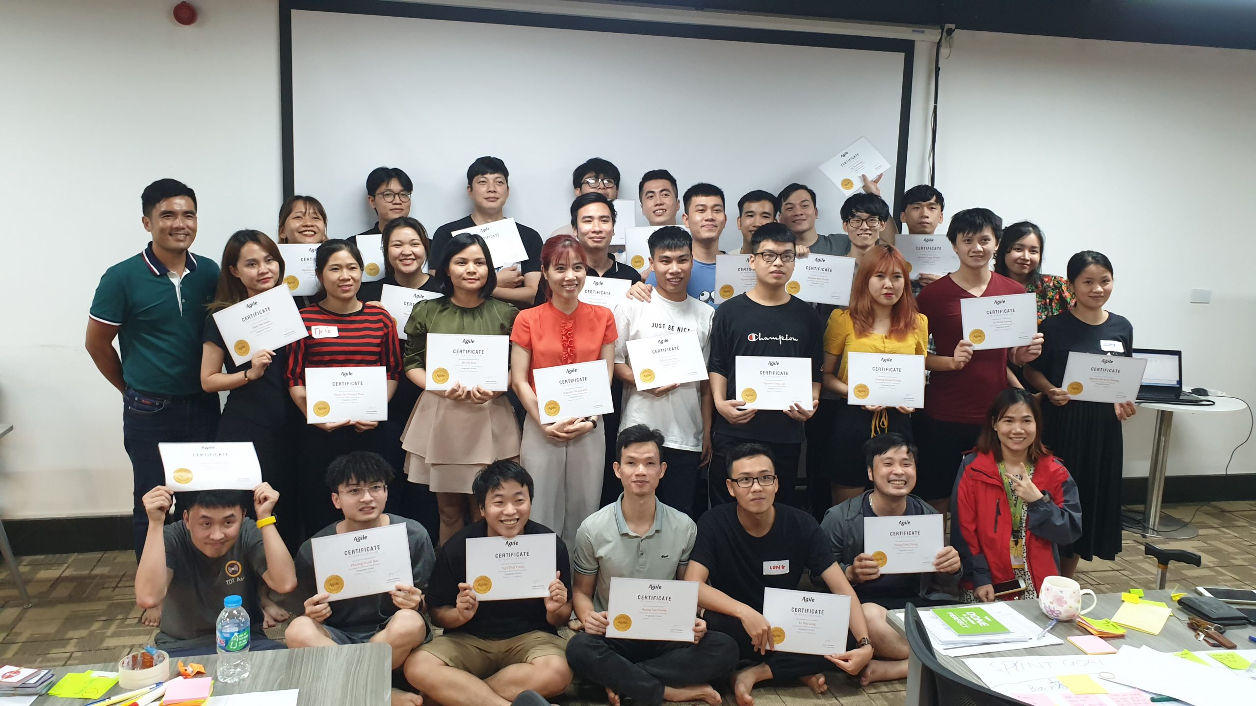 Khóa đào tạo Pragmatic Scrum tại TDT ASIA